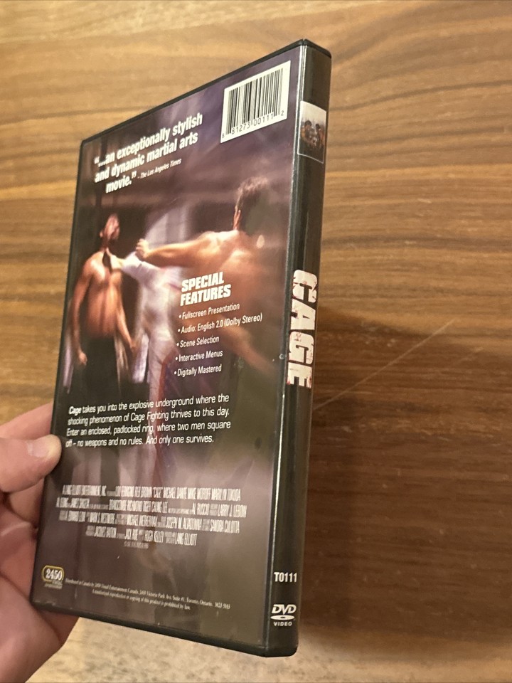 Cage DVD Lou Ferrigno OOP Action - Tested | eBay