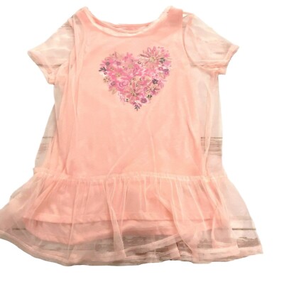 Epic Threads Girls Short Sleeve Heart T-Shirt-Pink-Size XL-NWT | eBay