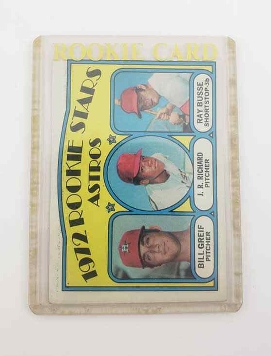 1972 Topps #101 Baseball Card Greif/Richard/Busse Very Good Condition ...