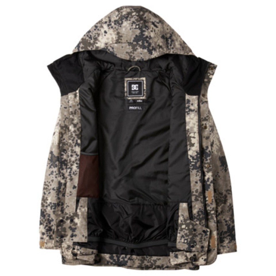 Dc Shoes Tundra Jacket Fractal 15k 2025 Jacket Snowboard | eBay