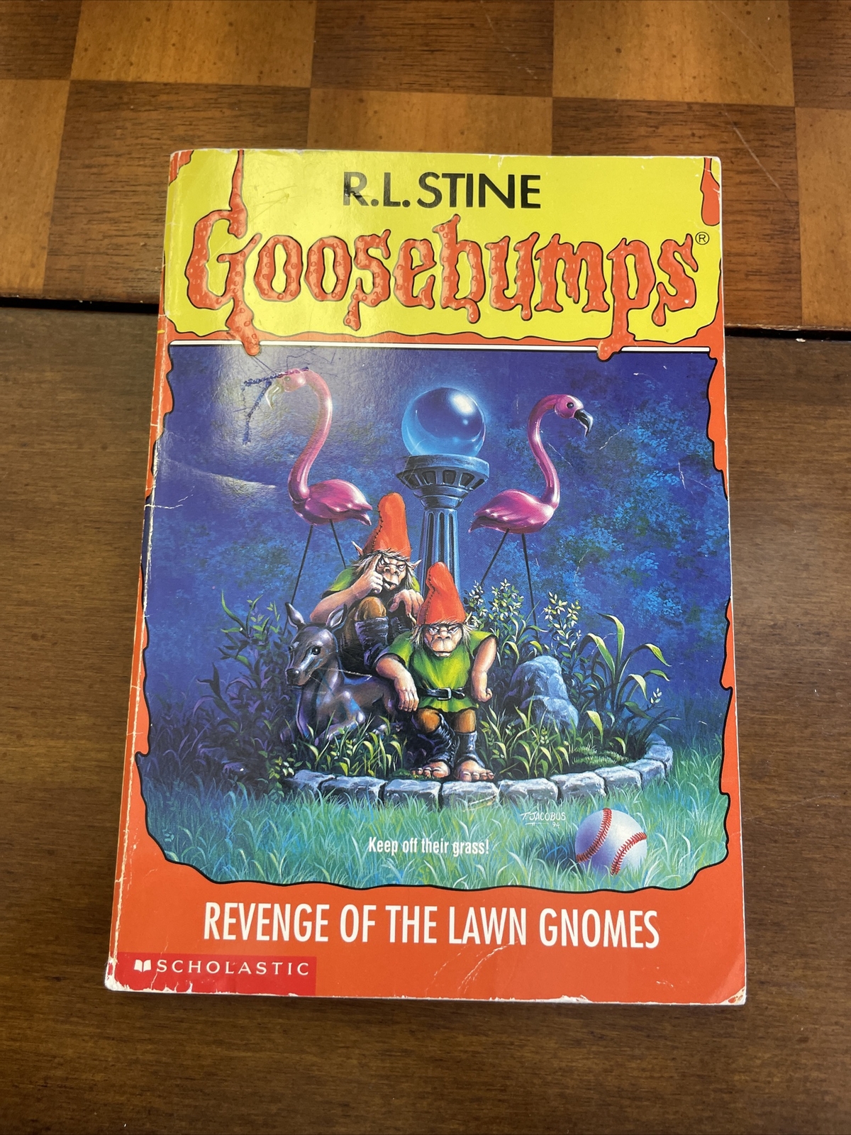 R. L. Stine Goosebumps #34 Revenge Of The Lawn Gnomes- 1995 1st Edition ...