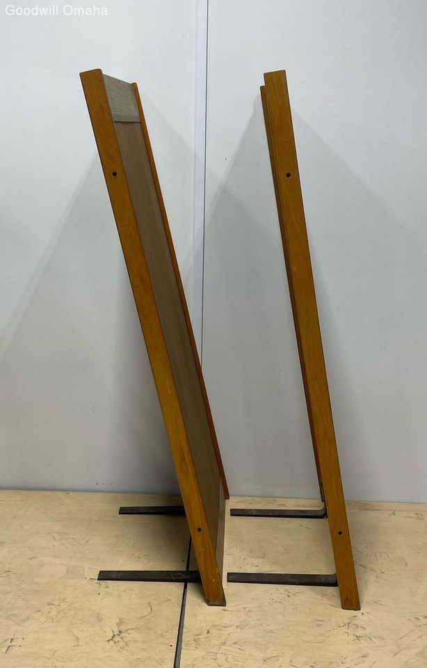 Vintage Pair Of Magneplanar Magnepan SMG Loudspeaker W/ Stand READ ...