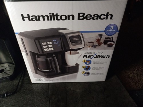 Hamilton Beach FlexBrew 49976 Trio Coffee Maker Single Espresso 12 c ...