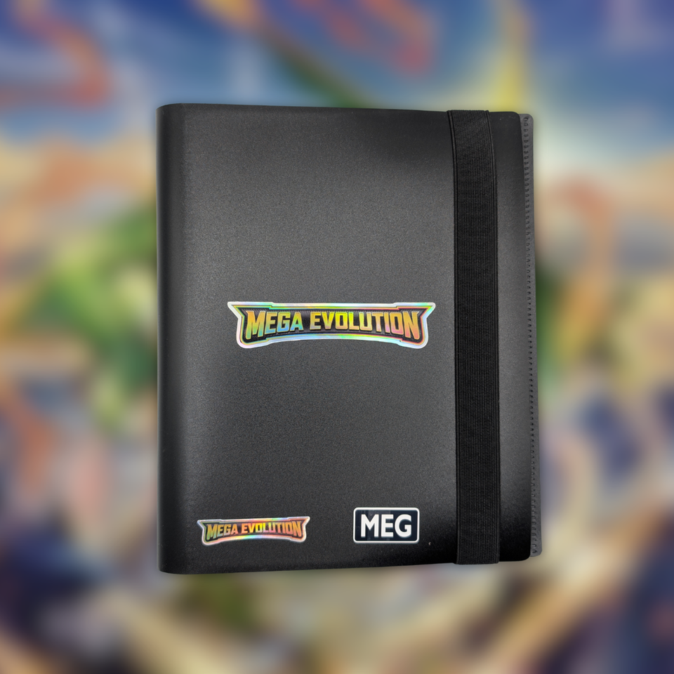 Pokemon Binder Stickers - All Mega Evolutions - Inc Set Symbol - You ...