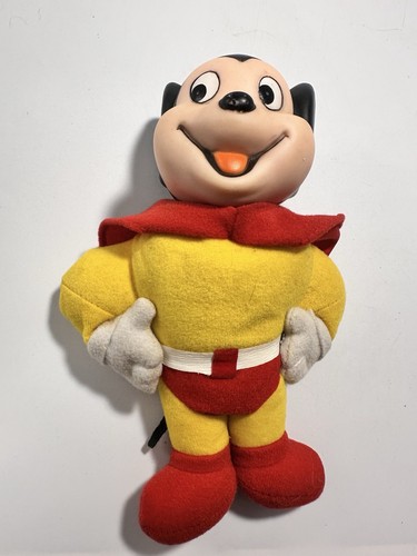 #61D Vintage Mighty Mouse Plush 1988 Presents TM Made In Korea | eBay