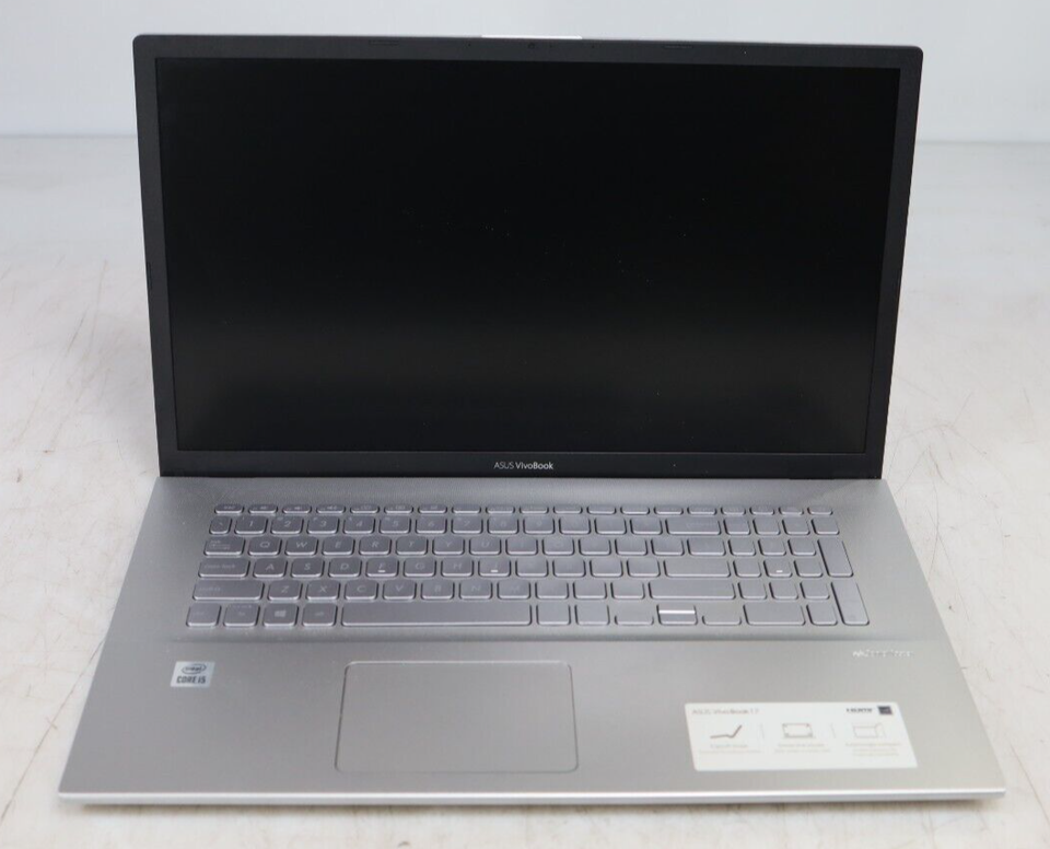 Asus VivoBook ASUS X712JA 17" Intel i5-1035G1 12GB DDR4 1TB HDD No COA ...