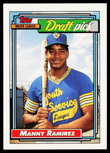 1992 Topps #156 Manny Ramirez - Rookie Card (NM) | eBay