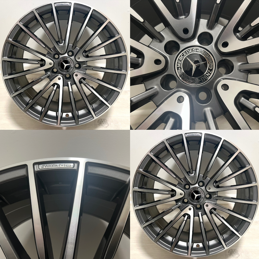 NEW MERCEDES BENZ 18 INCH RIMS WHEELS SET4 18/8.5 18/9.5 2007 - 2012 ...