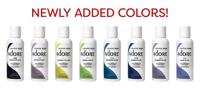 Adore Semi-permanent Haircolor #174 Sapphire Blue 4 Ounce 118ml for ...