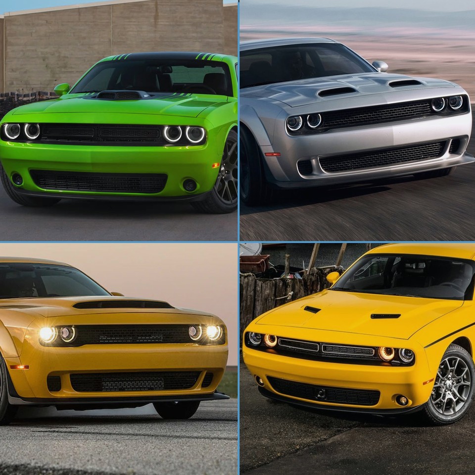 1* VLAND LED Headlights For Dodge Challenger 2015-2019 W/ Sequential ...