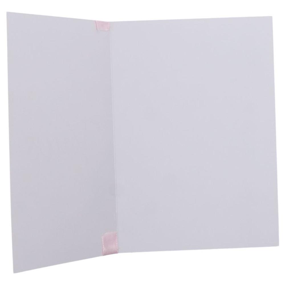2pcs White Vow Books 7.8*6 Inch Pledge Card Exquisite Flower Oath Book ...