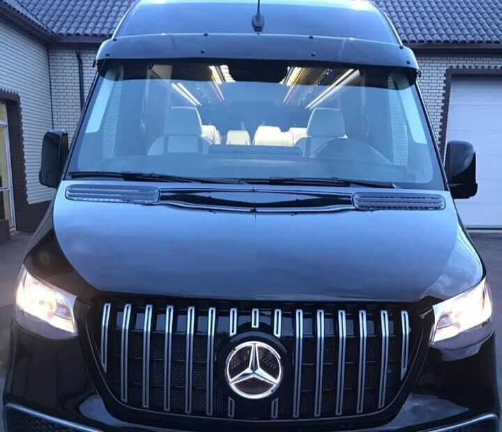 MERCEDES BENZ SPRINTER 2017+ SOLID SUNVISOR SUN VISOR WIND DEFLECTOR ...