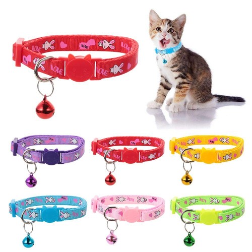 Pet Supplies Cute Rabbit Cat Collars Kitten Necklace Bell Pendant Dog ...