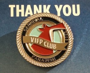 Carnival Cruise Line 2018 VIFP Club, Platinum Pin for Paradise Ship New ...