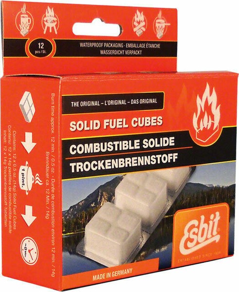 Esbit Solid Fuel Cubes - Pack of 12 (SF12x14) for sale online | eBay