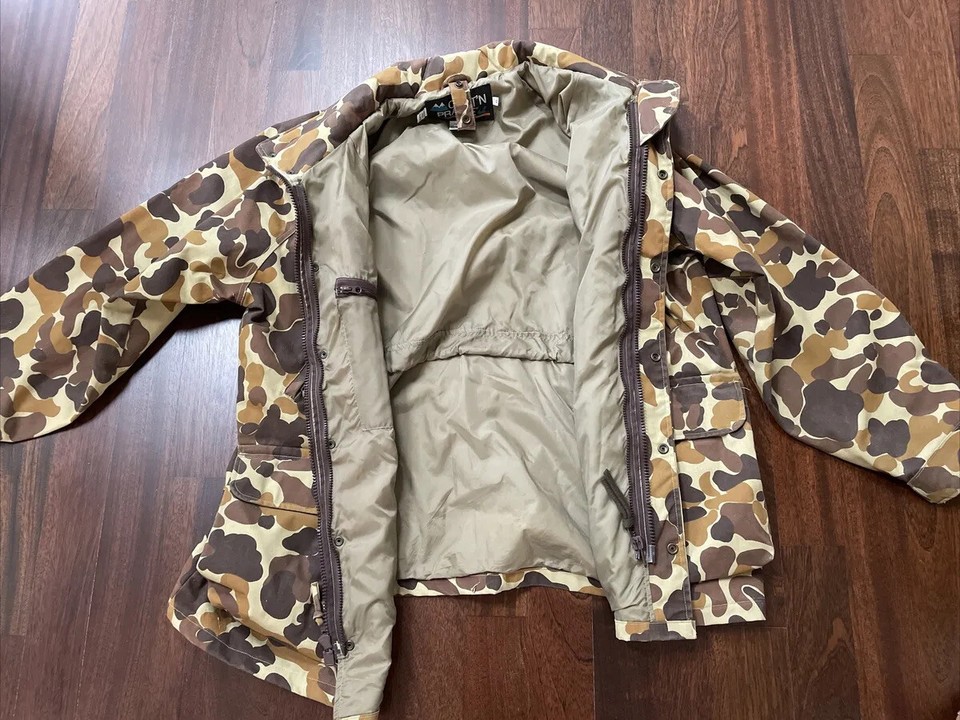 Vintage Mountain Prairie Jacket Hunting Duck Camo Size Extra Large | eBay