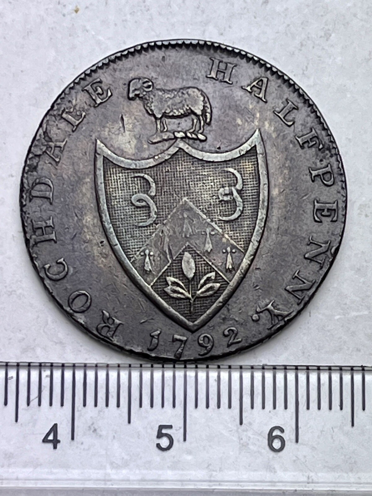 1792 Conder Token - Rochdale Halfpenny - Nice Grade (E315) | eBay UK