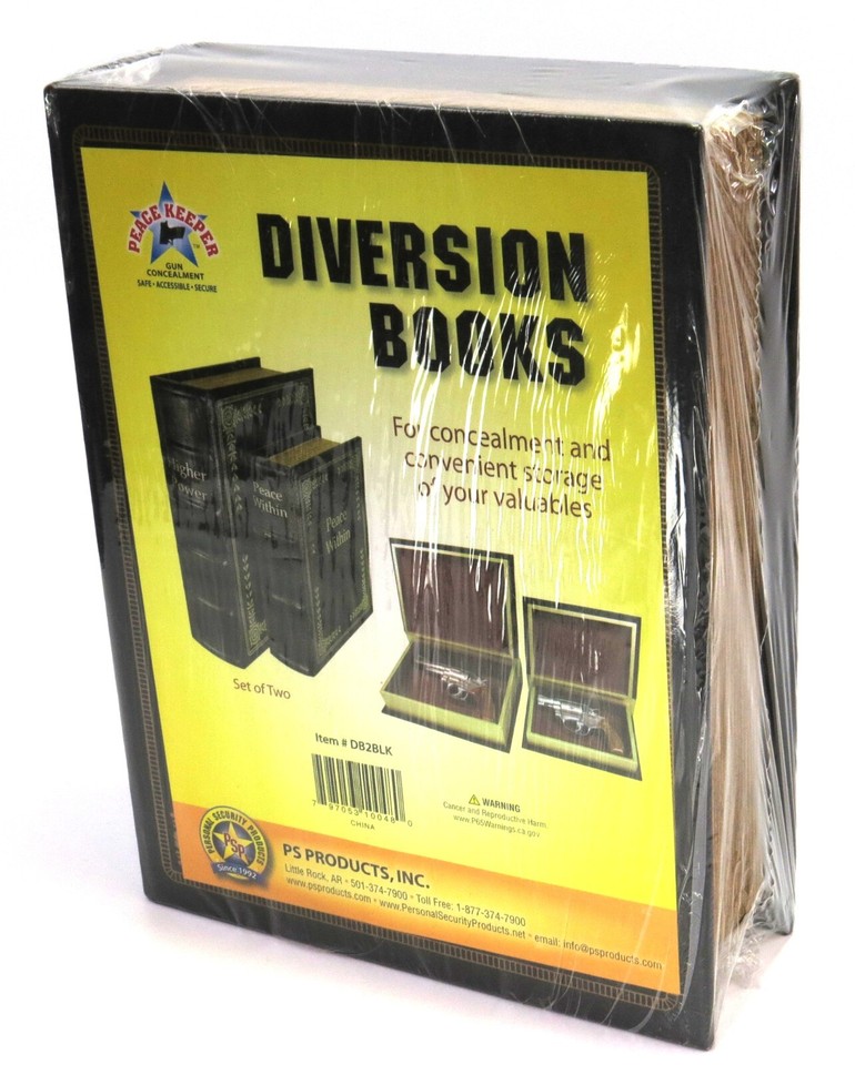 Diversion Books for Concealment/Storage of Valuables, PS Products, Set ...