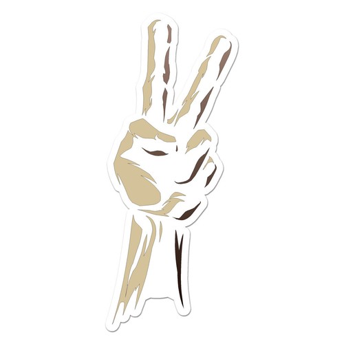 Peace Sign Vinyl Decal Sticker - ebn8008 | eBay