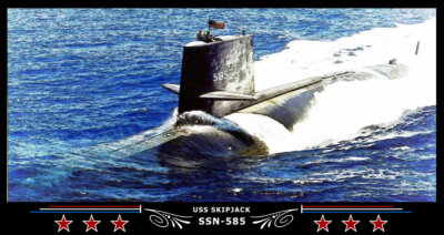 Navy Emporium USS Skipjack SSN-585 Art Print | eBay