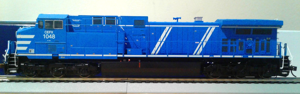 HO SCALE ATHEARN GENESIS GE AC4400CW CIT GROUP CEFX #1048 DCC & SOUND ...