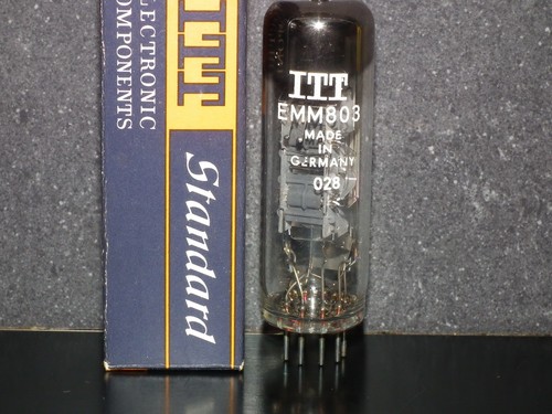 EMM803 Lorenz Rare tuning eye tube Indicator NOS NIB Lorenz SEL ...