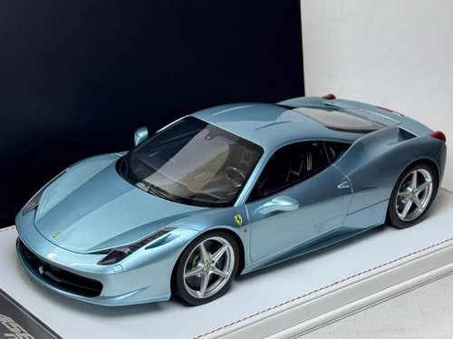 DM Dino Model 1/18 Ferrari 458 Italia Ice Blue LIMITED 10 Pieces | eBay