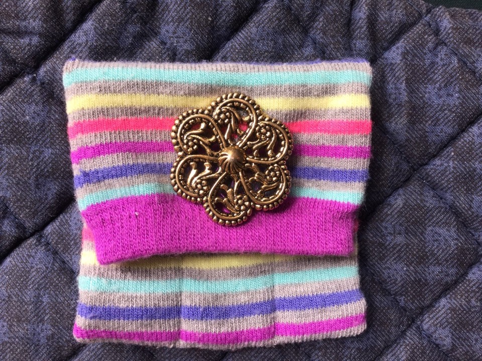 Vintage Button Handmade in the USA essential oils purse travel pouch | eBay