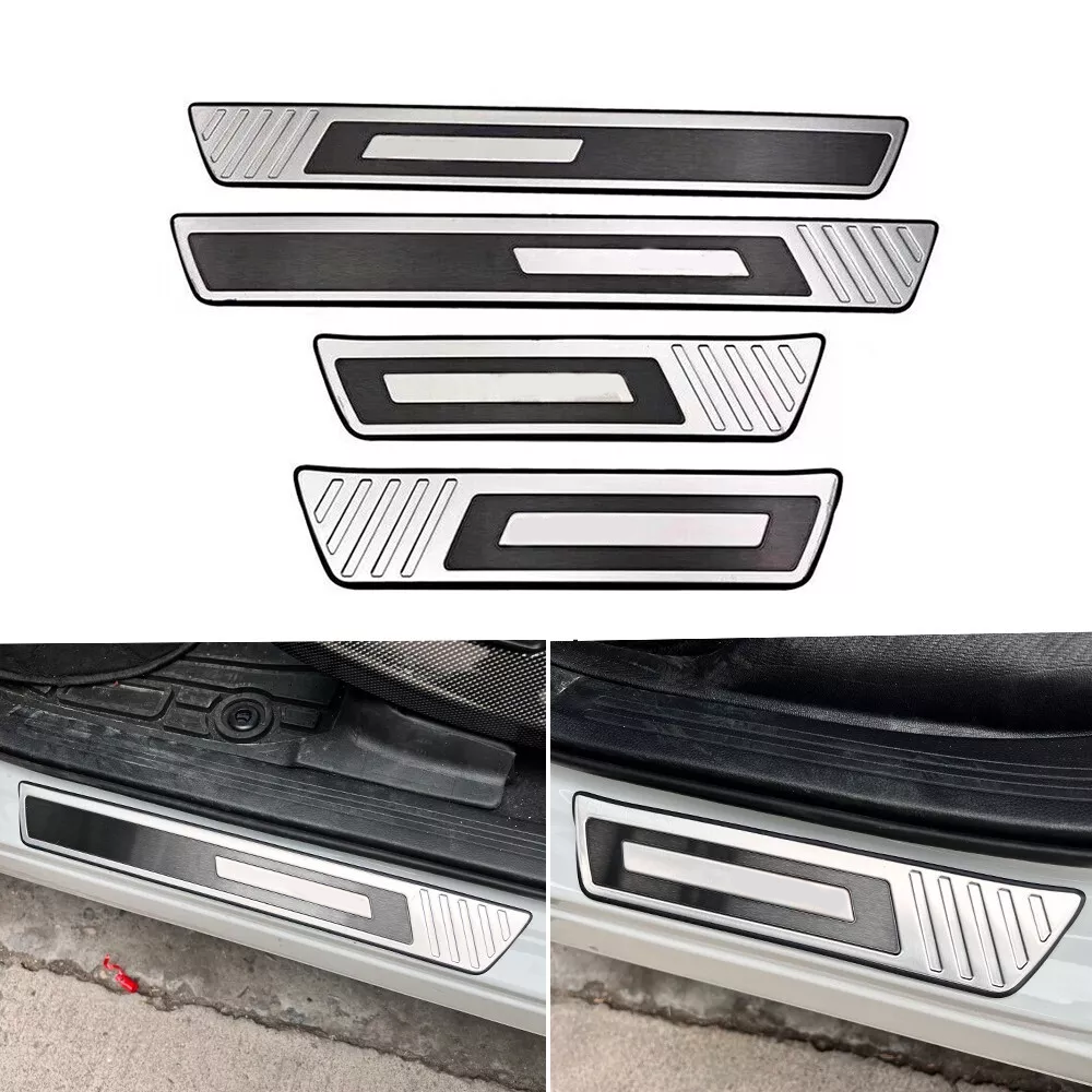 4Pcs Fits for CR-V CRV 2023 2024 Door Sill Scuff Molding Guard Cover ...