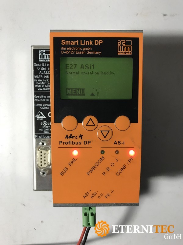 IFM SMARTLINK DP AC1335 1MSTR (M3) 1DP PROFIBUS-DP | eBay