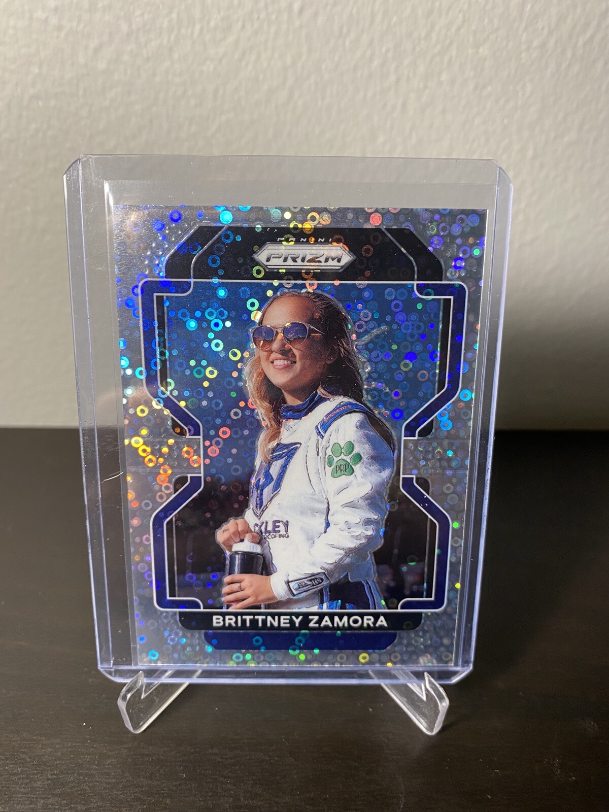 2022 Panini Prizm Racing Brittney Zamora Silver Disco/75 | eBay