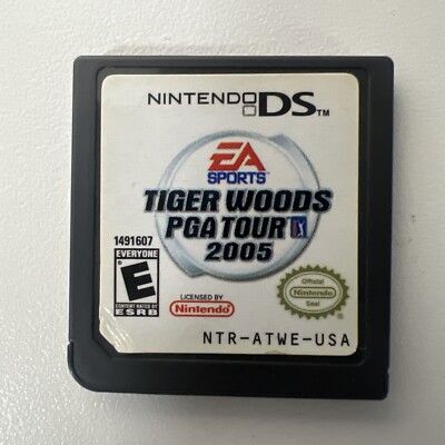 Tiger Woods PGA Tour 2005 - Nintendo DS- Tested - Golf Game 14633149166 ...