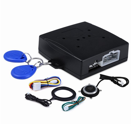 Car RFID Ignition Switch Engine Start Push Button Keyless Entry Starter ...