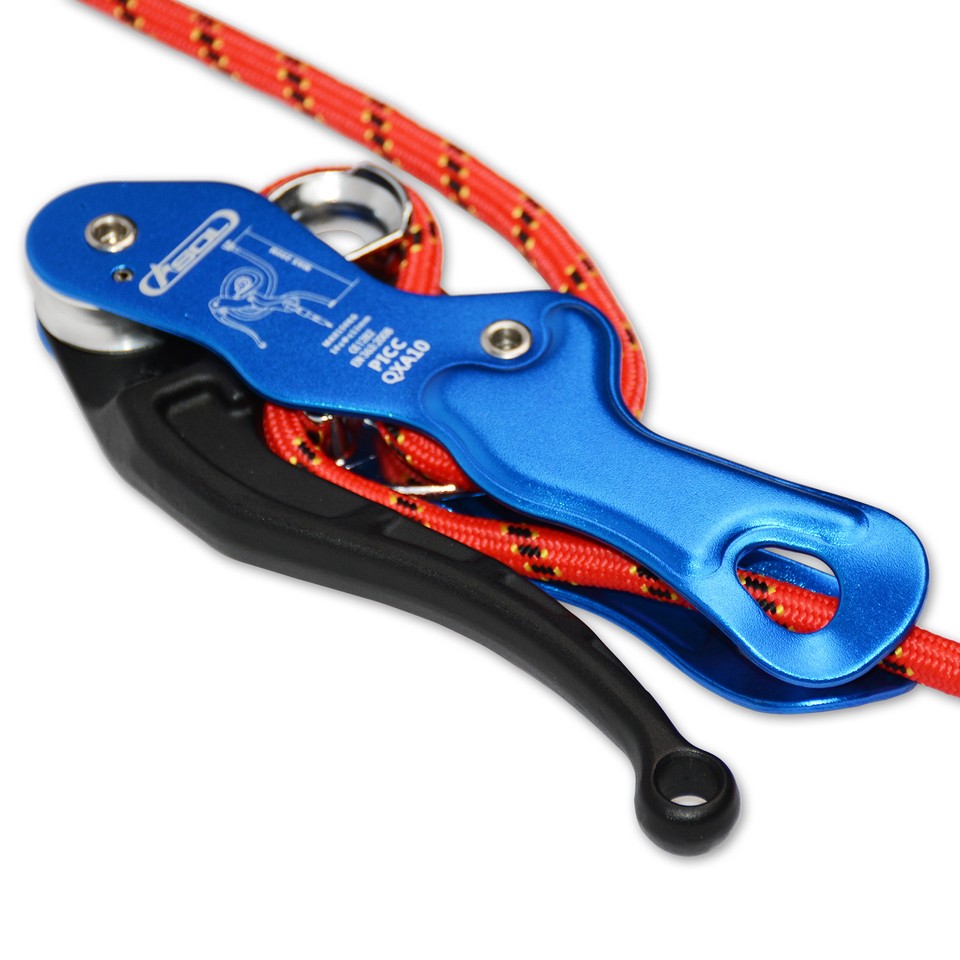 Rock Climbing Self Braking Stop Descender Rescue Arborist Rappelling ...