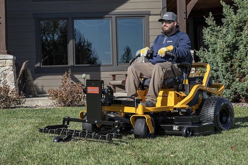 Agri-Fab 45-0629 48" Zero Turn Riding Lawn Mower Front Mount Dethatcher ...