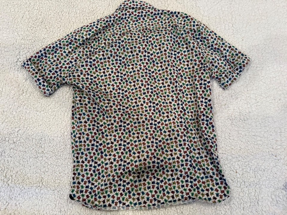 Robert Graham Short Sleeve Shirt 3XL Modern Americana Turtles. | eBay