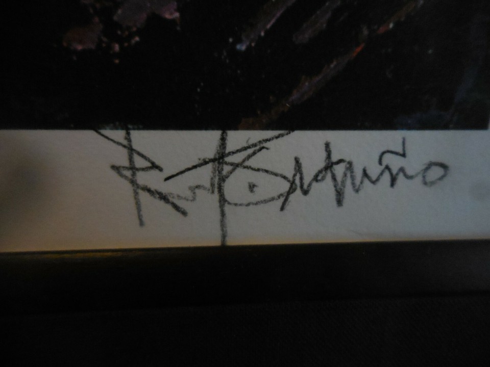 Limited Ed AP 1/5 Paint Embellished Lithograph "Rainbow Warrior" Robert ...