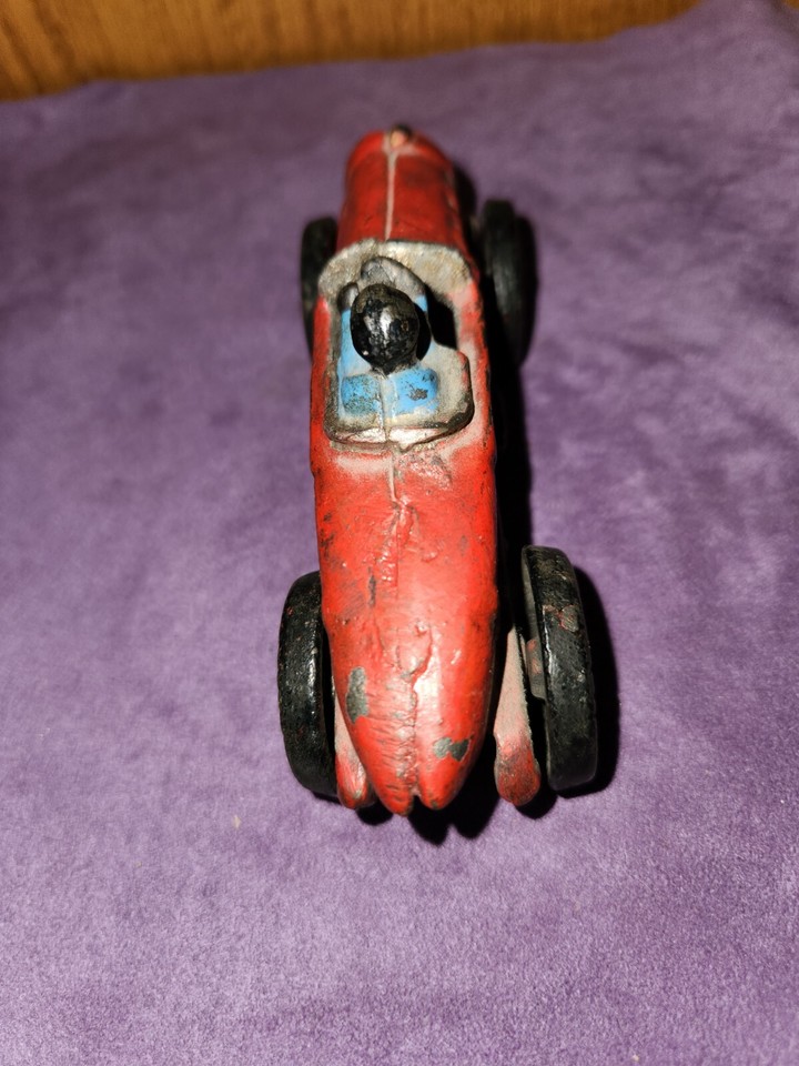 1920’s AC Williams Boat Tail Red Race Car Replica with Nice Paint. 5 ¼ ...