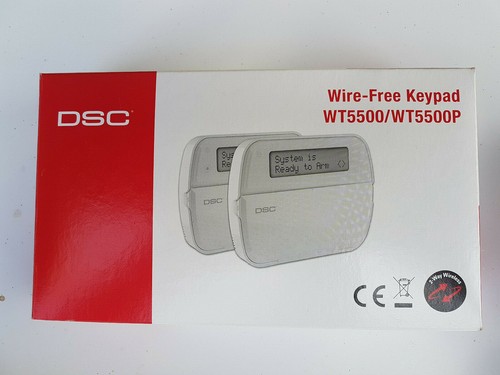 DSC WT 5500PE1 Wireless Code Pad V1.43 For Impassa & Alexor. With PT4 ...