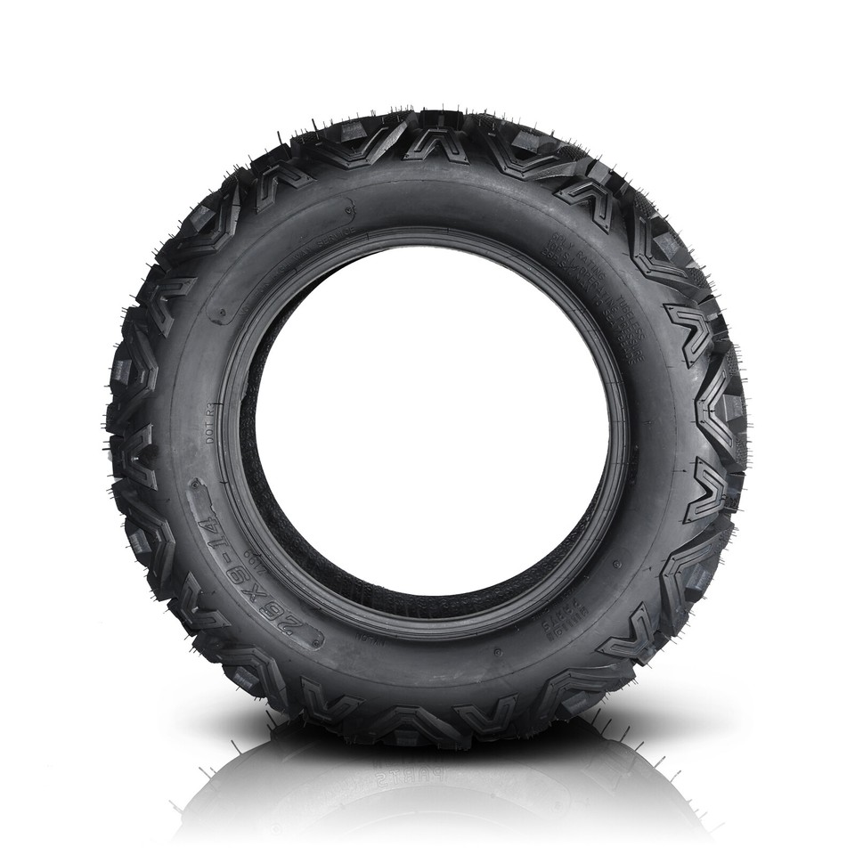 26x9-14 26x11-14 4pcs Front Rear ATV UTV All Terrain Tires 6PR 26x9x14 ...