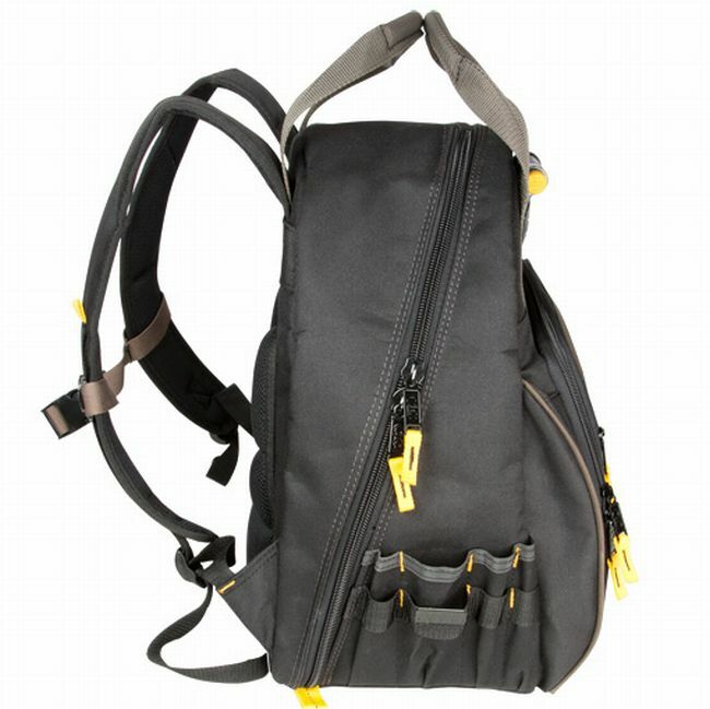 CLC Tech Gear 53 Pocket LED Lighted Tool Backpack | eBay