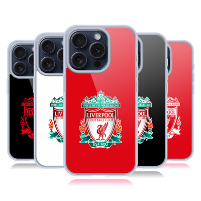 OFFICIAL LIVERPOOL FC LFC CREST 1 SOFT GEL CASE FOR APPLE iPHONE PHONES ...