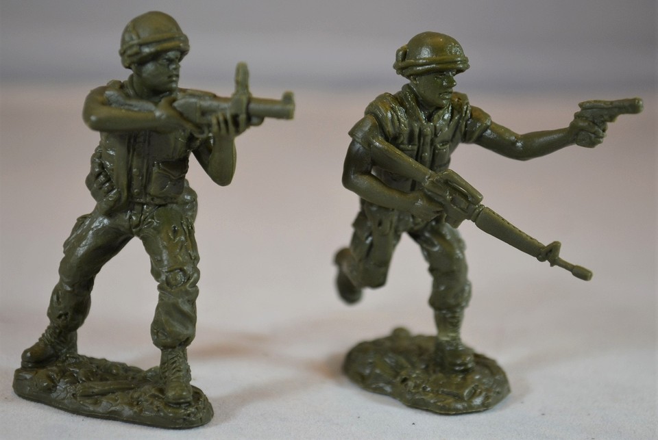 Toy Soldiers of San Diego TSSD Vietnam US Marines Set 29 Olive Drab ...