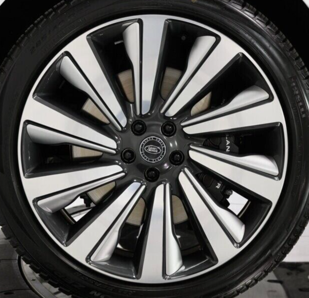 Range Rover SV 2022*+ L460 OEM 23" Oblivion Dark Grey & Silver Wheel ...