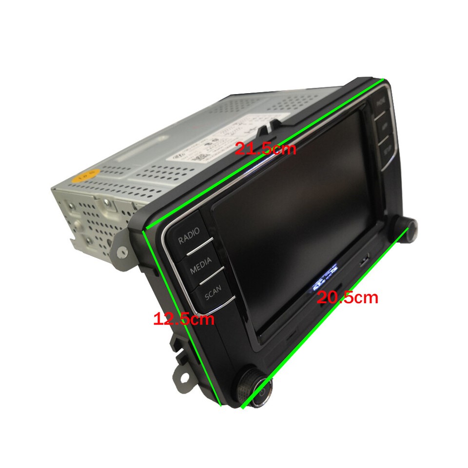 SCUMAXCON Car Radio RCD360S RCD330 CarPlay BT USB RVC For Golf Passat ...