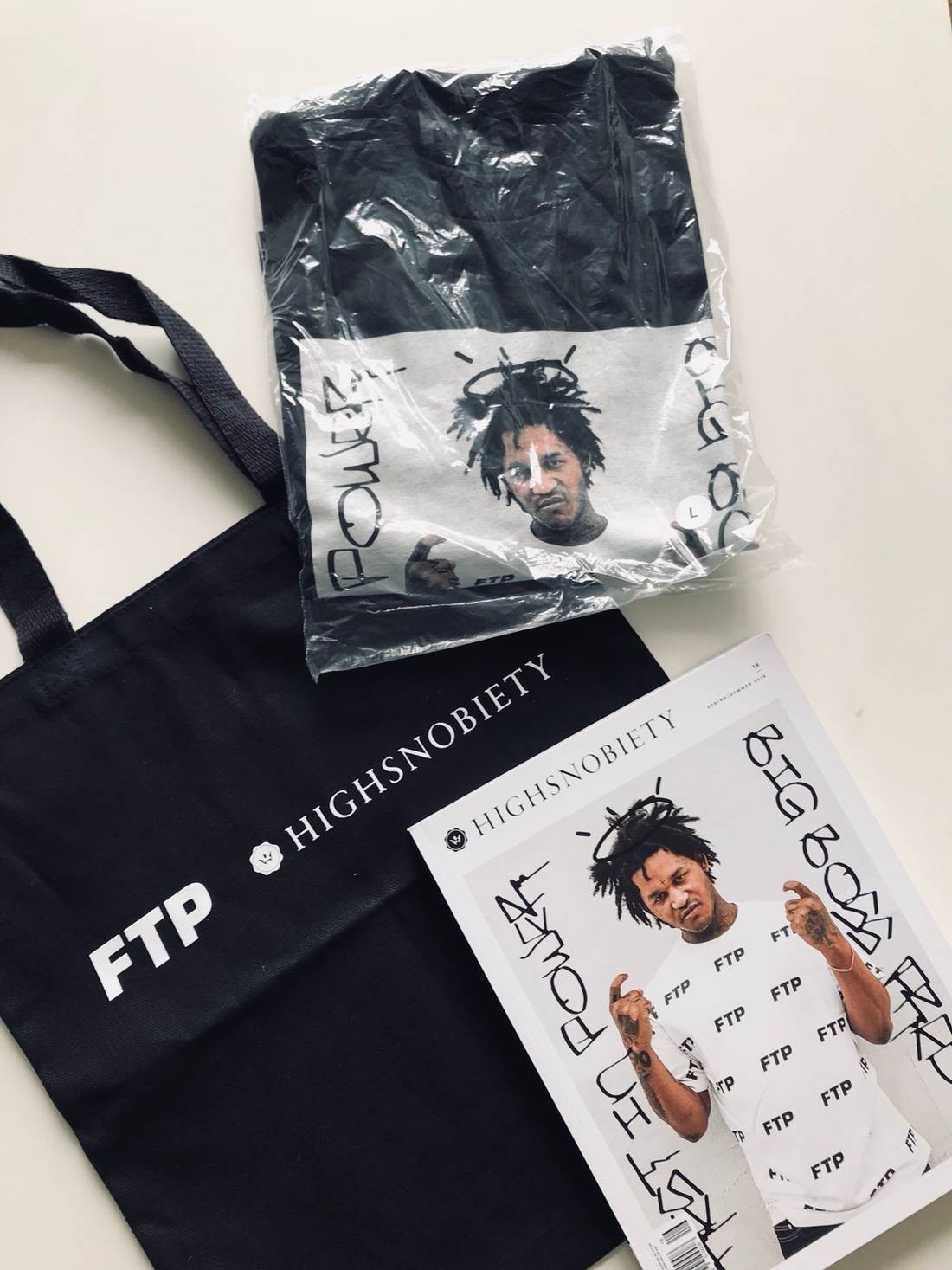 FTP x Highsnobiety x DCShoes NYC Exclusive Fredo Santana Black Tee ...