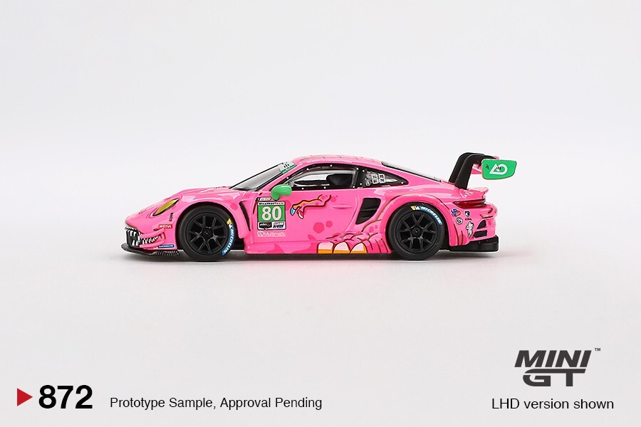 MINI GT Porsche 911 GT3 R #80 AO Racing 2023 IMSA VIRginia Roxy # 872 ...