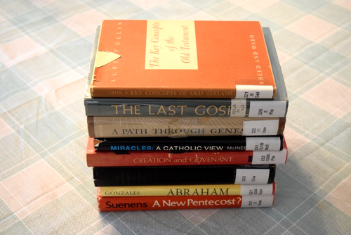 Lot of 8 Books Vintage Hardcover Religious Path Through Genesis, Last ...