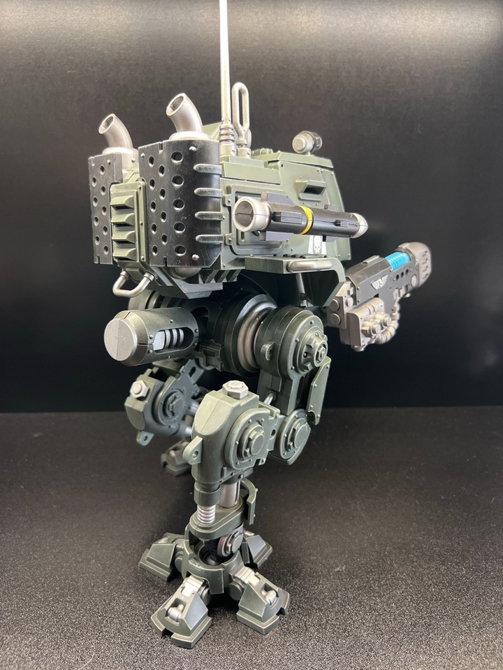 Joytoy Warhammer 40K Imperial Guard Sentinel Walker w/ Pilot Figure ...