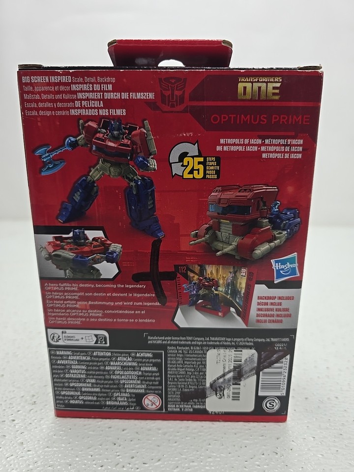Transformers One Studio Series 112 Optimus Prime NEW Deluxe class ...